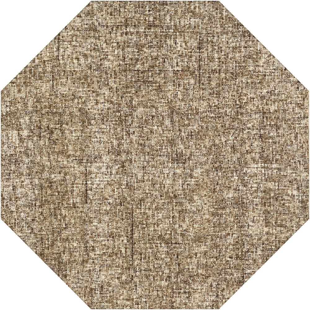 Dalyn Rug Company & Addison Rugs Calisa CS5 Coffee 4' x 4' Octagon Rug ...