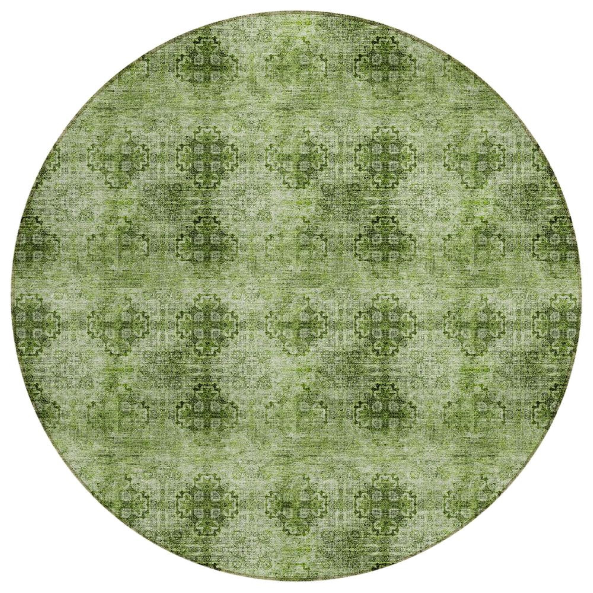 Dalyn Rug Company & Addison Rugs Chantille ACN557 Green 8' x 8' Rug ...