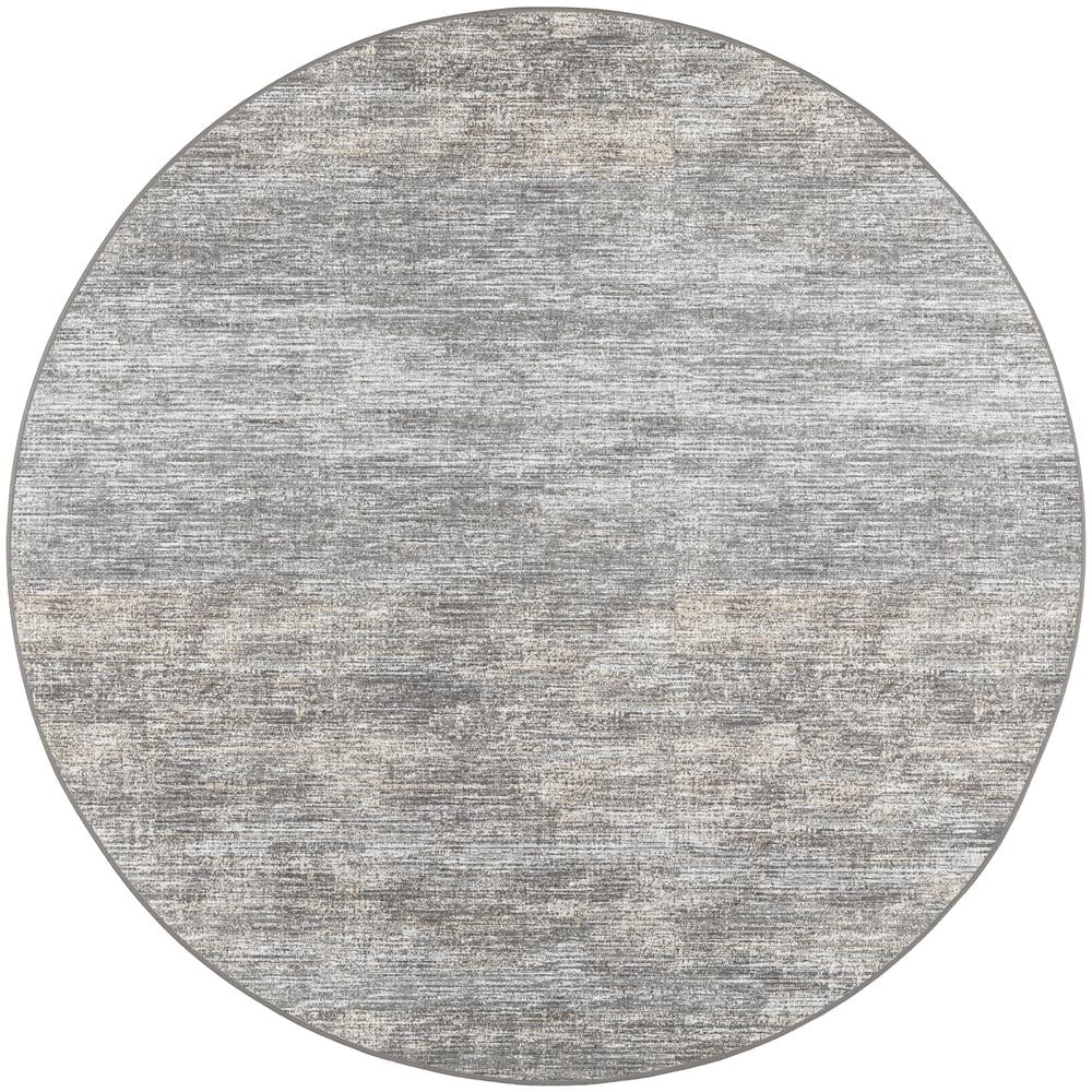 Dalyn Rug Company & Addison Rugs Ciara CR1 Graphite 10' x 10' Round Rug ...