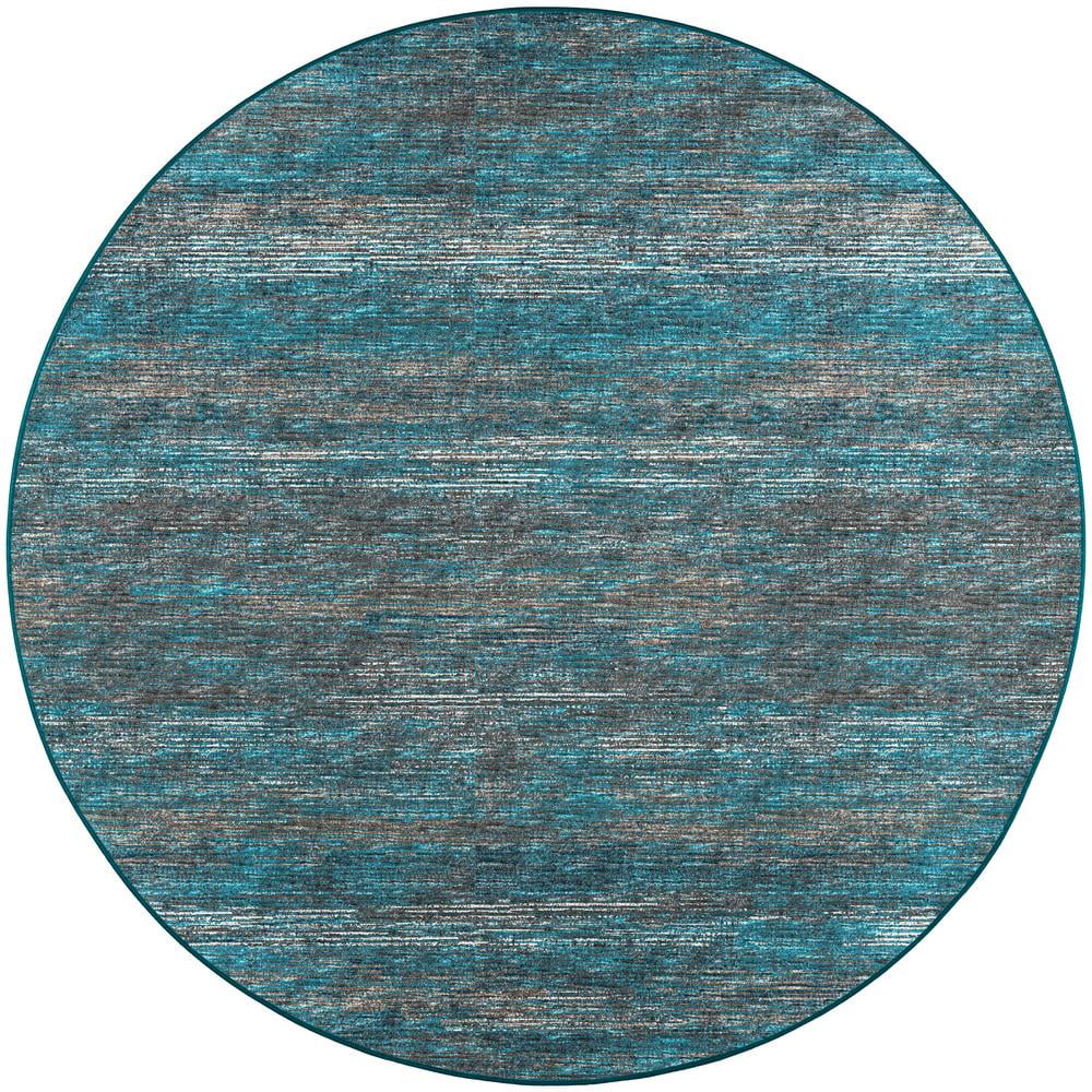 Dalyn Rug Company & Addison Rugs Ciara CR1 Navy 4' x 4' Round Rug ...