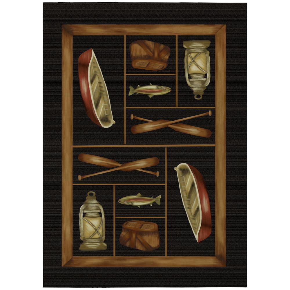 Dalyn Rug Company & Addison Rugs Indoor/Outdoor Excursion EX4 Black ...