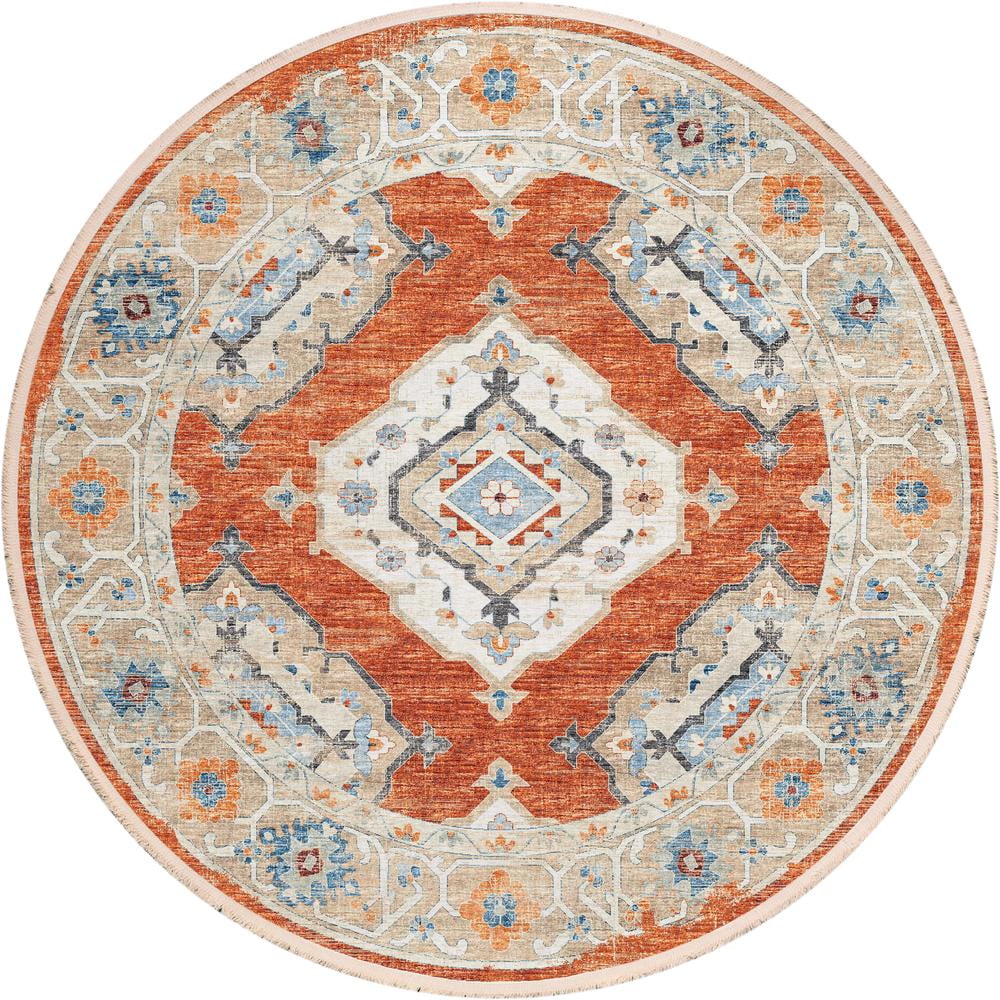 Dalyn Rug Company & Addison Rugs Indoor/Outdoor Marbella MB1 Spice ...