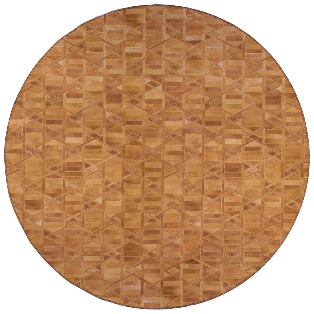 Dalyn Rugs Indoor/Outdoor Durango SS4 Spice Washable 4' x 4' Round Rug ...