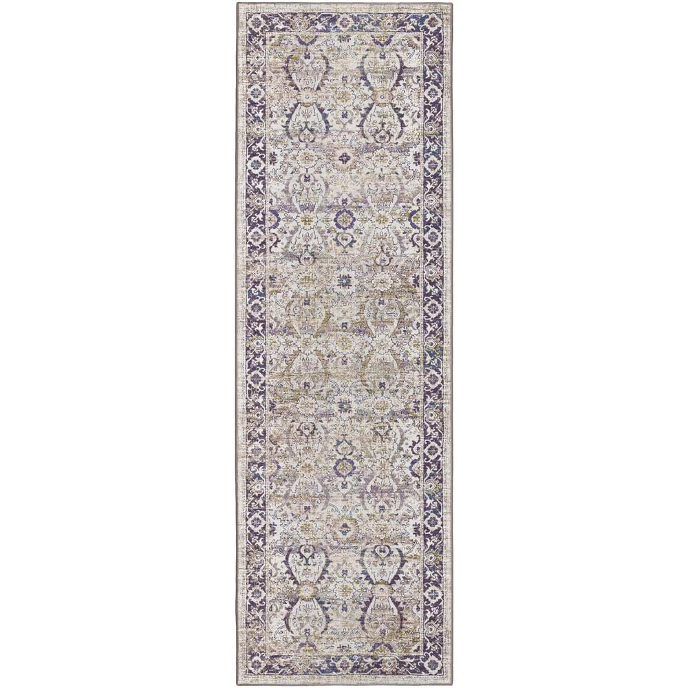 Dalyn Rug Company & Addison Rugs Jericho JC1 Oyster 2'6" x 10' Runner Rug - Walmart.com