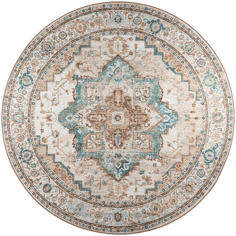 Dalyn Rug Company & Addison Rugs Jericho JC2 Biscotti 10' x 10' Round ...