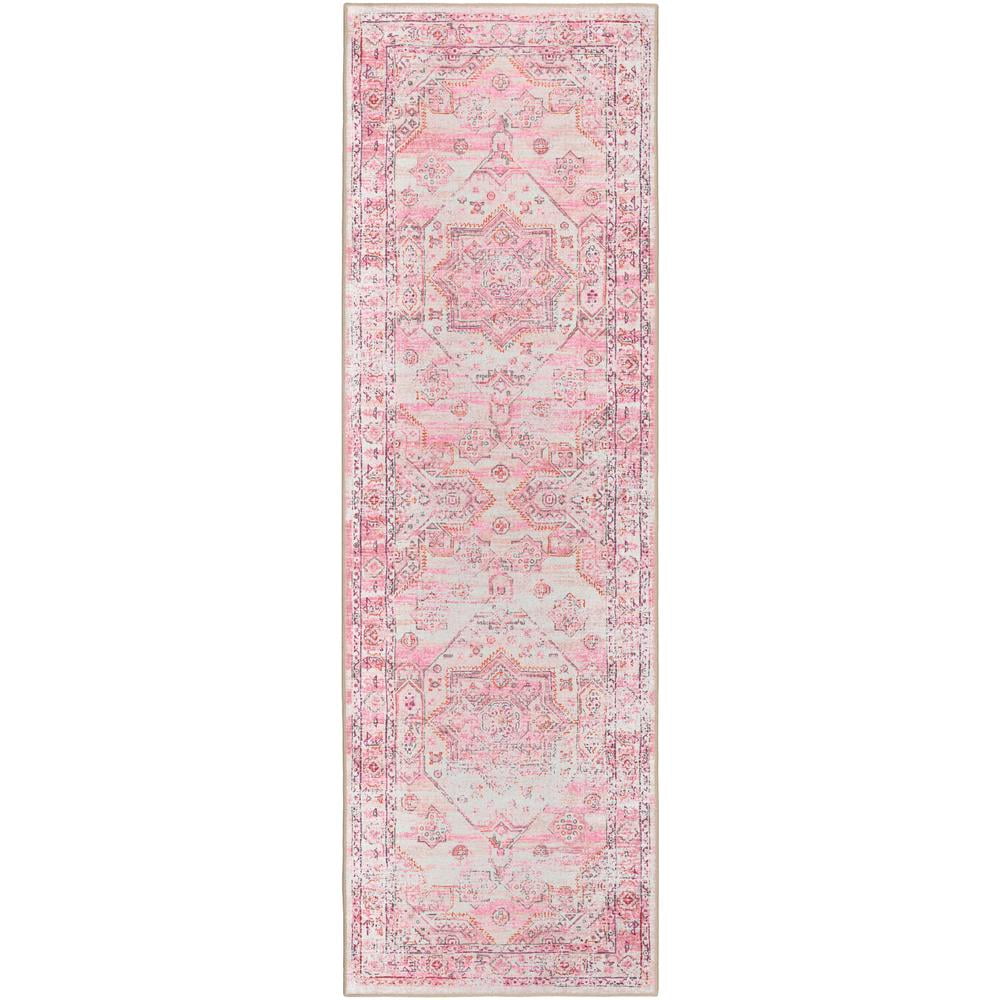 Dalyn Rug Company & Addison Rugs Jericho JC5 Rose 2'6" x 10' Runner Rug - Walmart.com
