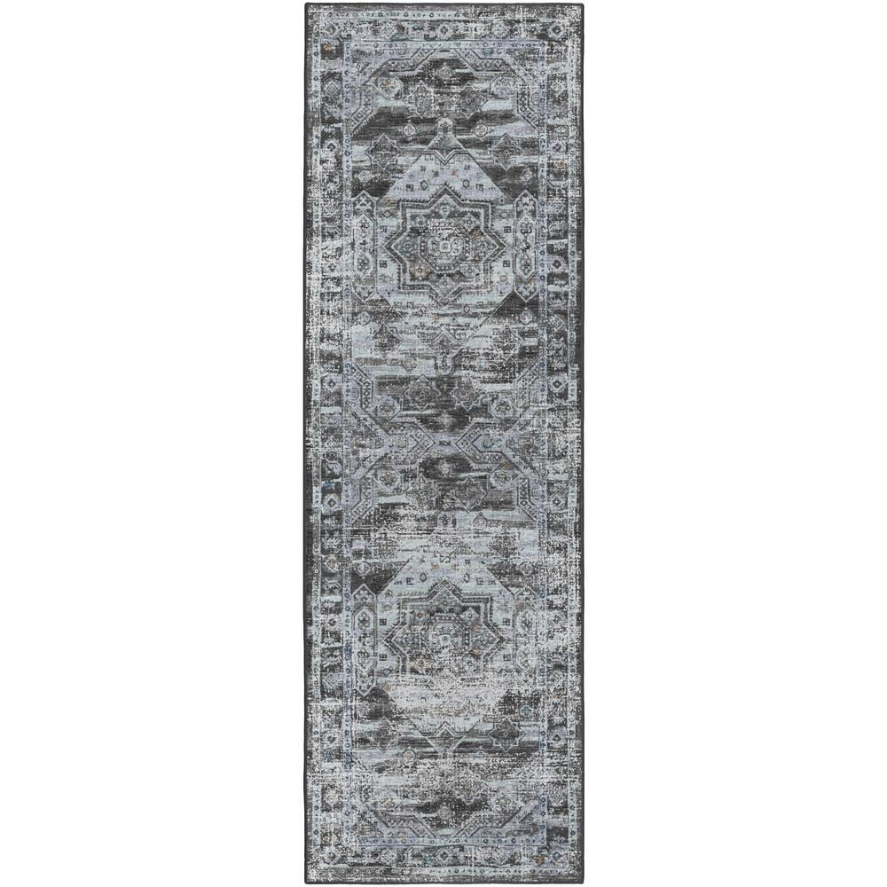 Dalyn Rug Company & Addison Rugs Jericho JC5 Steel 2'6" x 10' Runner Rug - Walmart.com