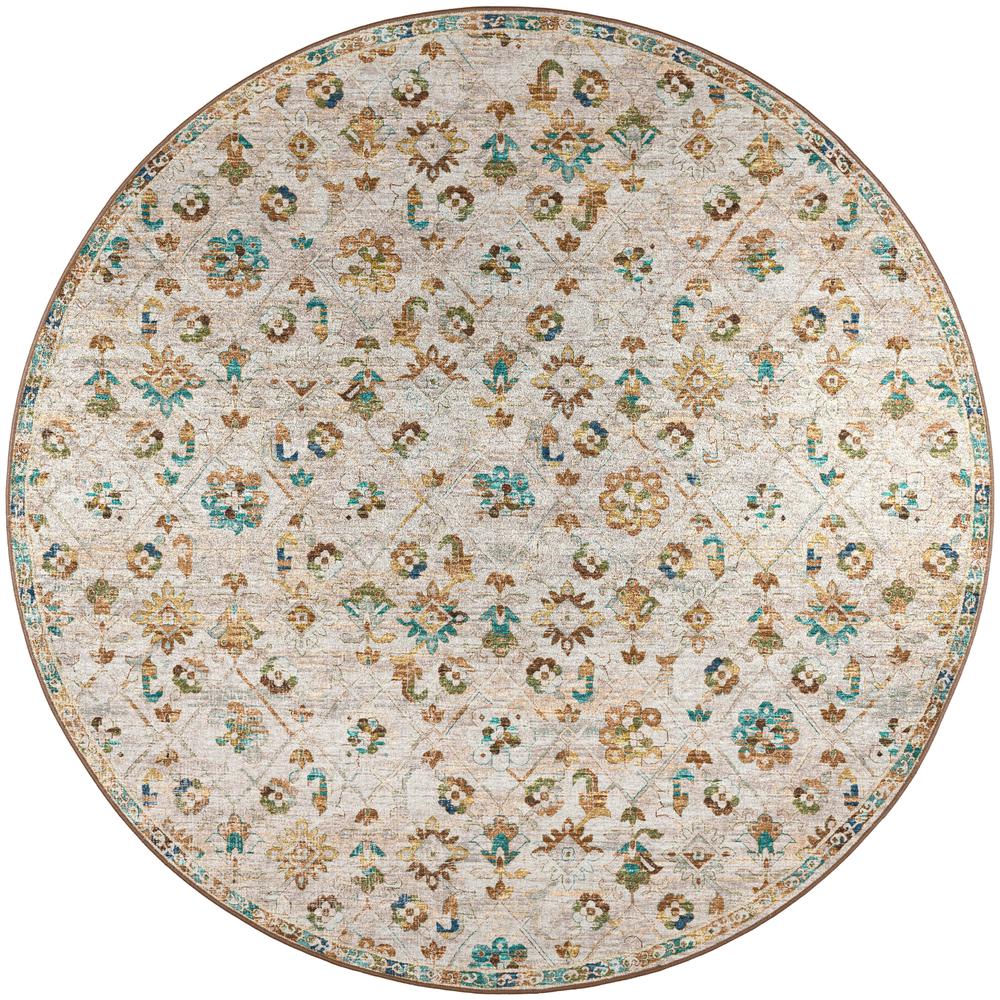 Dalyn Rug Company & Addison Rugs Jericho JC8 Parchment 6' x 6' Round ...