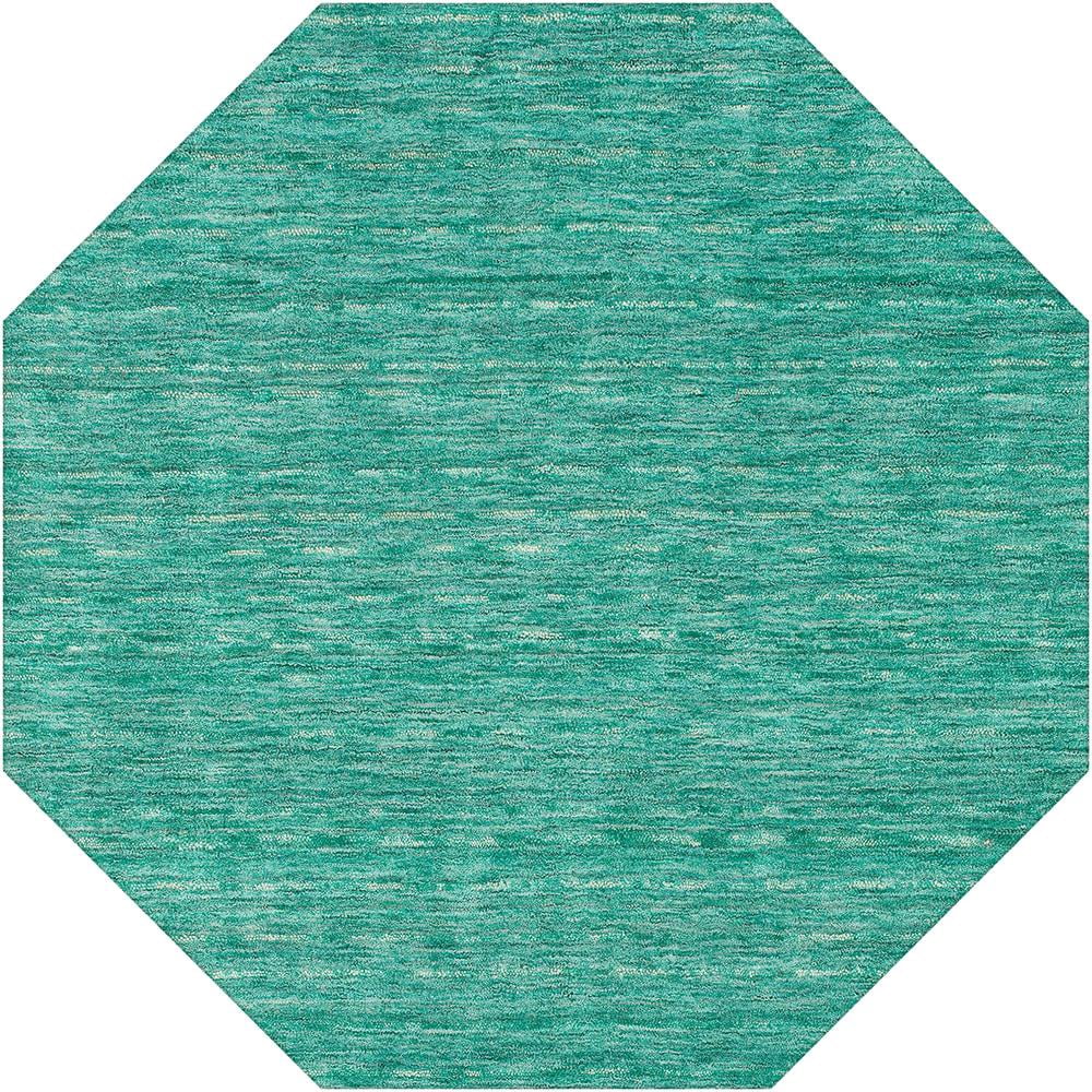 Dalyn Rug Company & Addison Rugs Rafia RF100 Emerald 4' x 4' Octagon ...