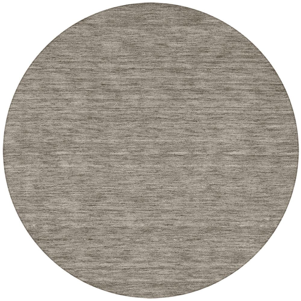 Dalyn Rug Company & Addison Rugs Rafia RF100 Granite 4' x 4' Round Rug ...