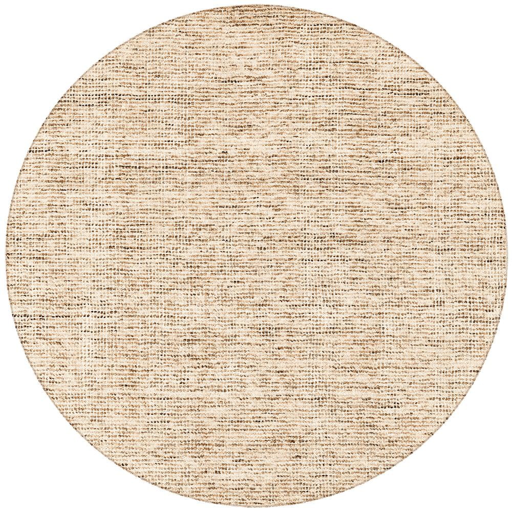 Dalyn Rug Company & Addison Rugs Toro TT100 Sand 6' x 6' Round Rug ...