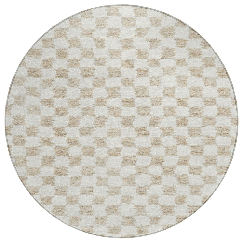 Dalyn Rugs Machine Washable Indoor/Outdoor Chantille Beige 8' x 8 ...