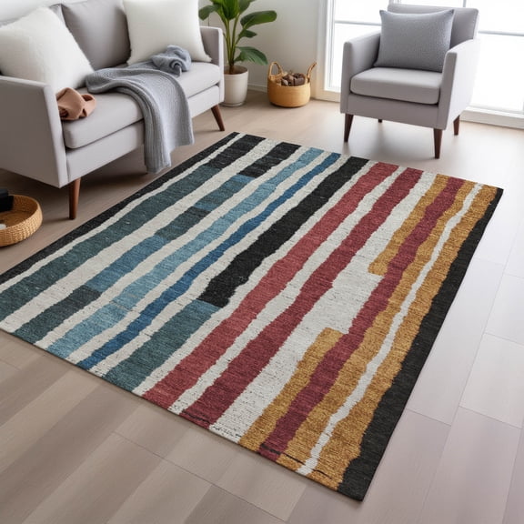 Addison Rugs Dream Shag Premium Machine Washable Transitional Panel ...