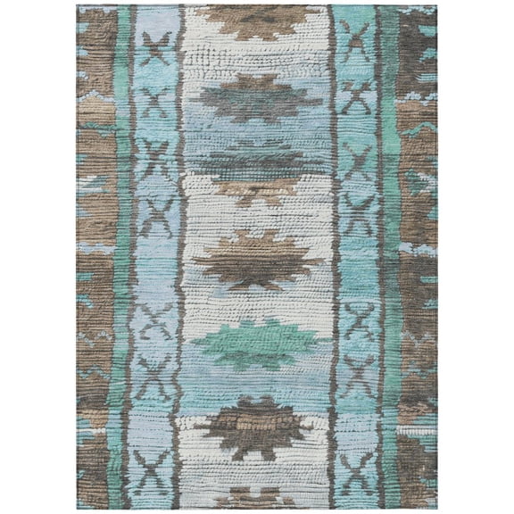 Dalyn Rugs Machine Washable Indoor/Outdoor Chantille Beige 8' x 8 ...