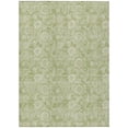 HomeRoots 626627 8 x 10 ft. Sage & Mint Green Floral Washable ...