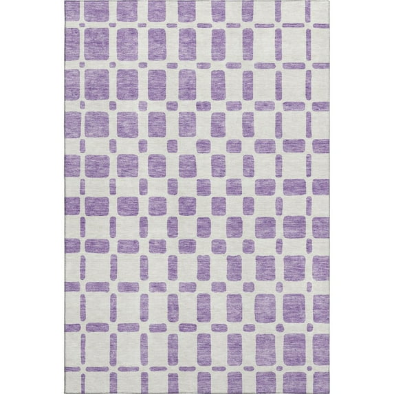 Dalyn Rugs Premium Machine Washable Mayfield AMF871 Purple 9' x 12' Rug ...