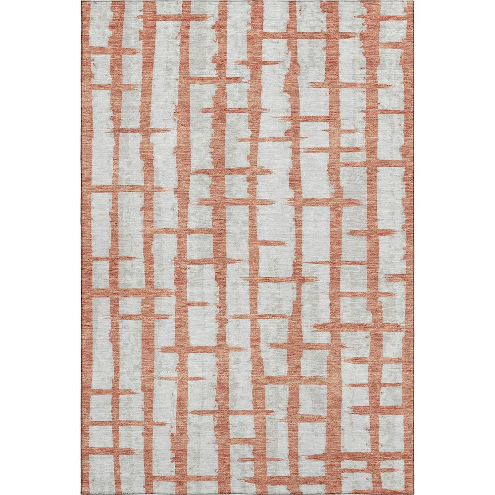 Dalyn Rugs Premium Machine Washable Mayfield AMF872 Coral 5' x 7'6" Rug ...