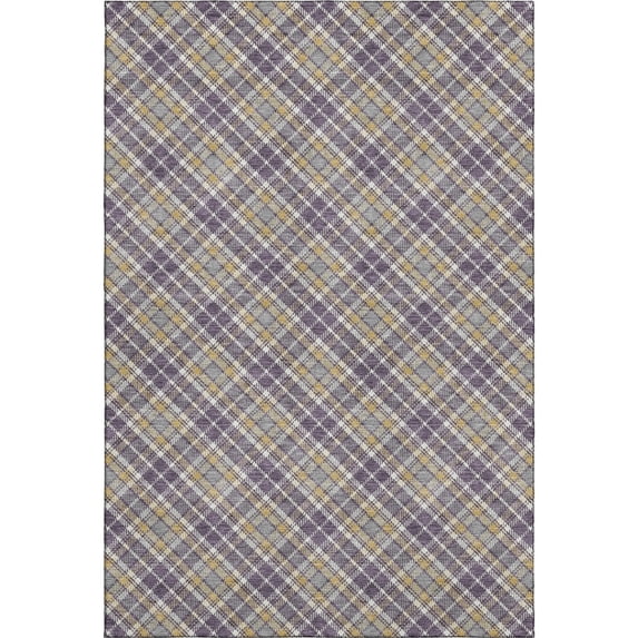Dalyn Rugs Soft Essentials SE3 Plum 9' x 12' Indoor/Outdoor, Premium ...