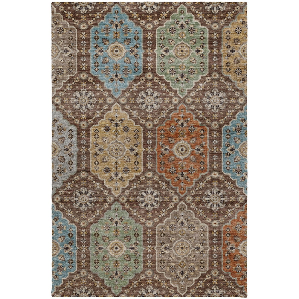 Dalyn Silk Road Area Rug SR7-Chocolate SR7CH3X5 Chocolate, 3' x 5 ...