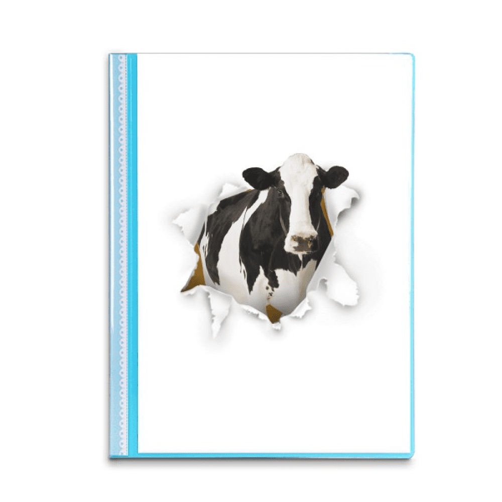 Damage Animal Paper Cows Art Deco Fashion Book Sheet Protectors ...