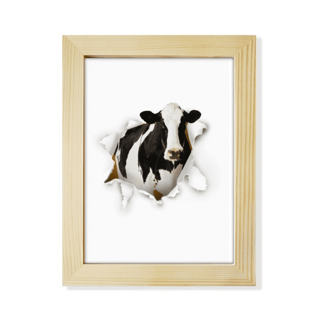 Damage Animal Paper Cows Art Deco Fashion Desktop Adorn Photo Frame ...