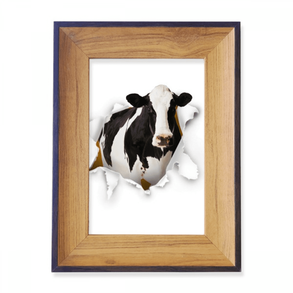 Damage Animal Paper Cows Photo Frame Exhibition Display Art Desktop ...