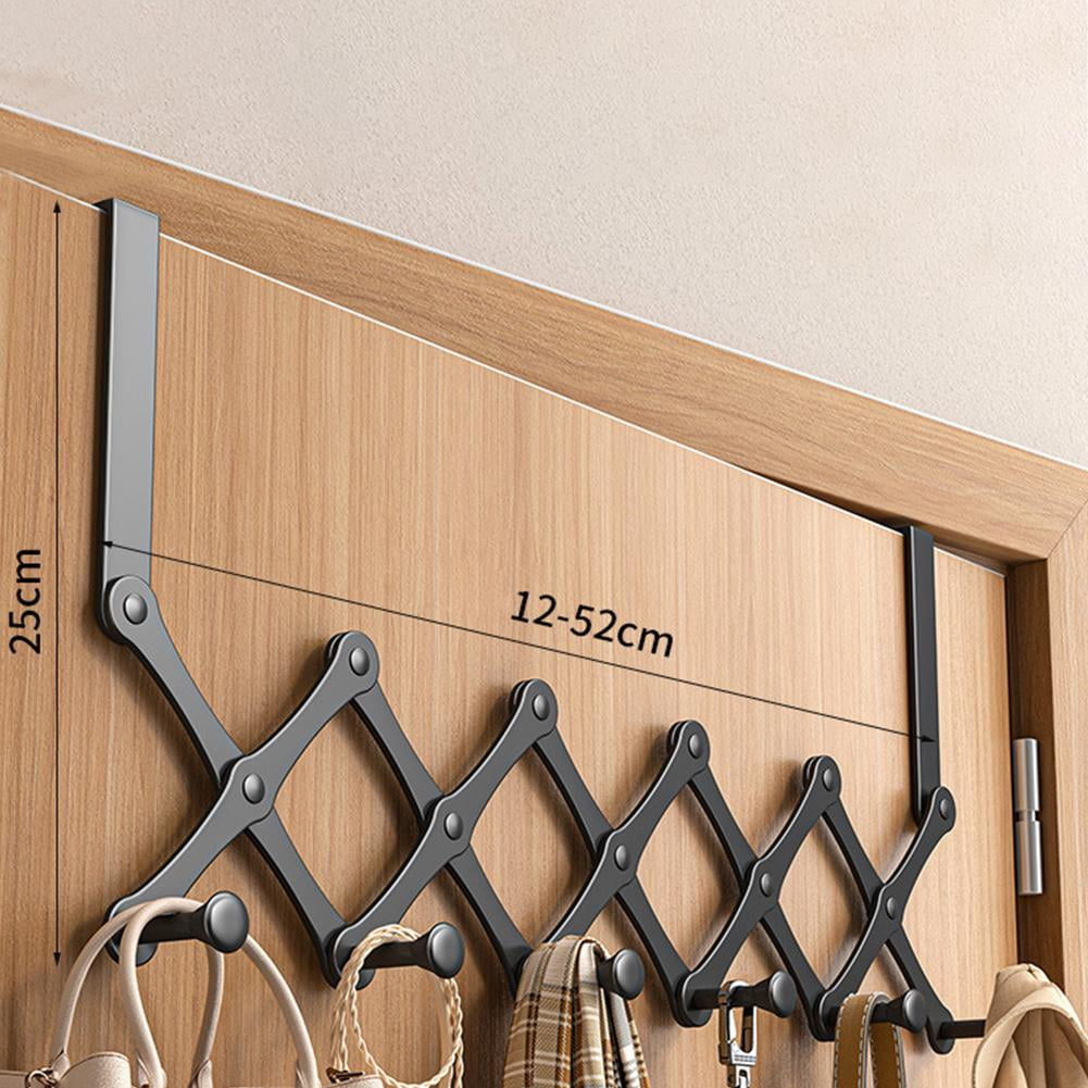 Damage-Free Hook No Nail No Drill Adhesive Clothes Hanger Wall Mounted ...