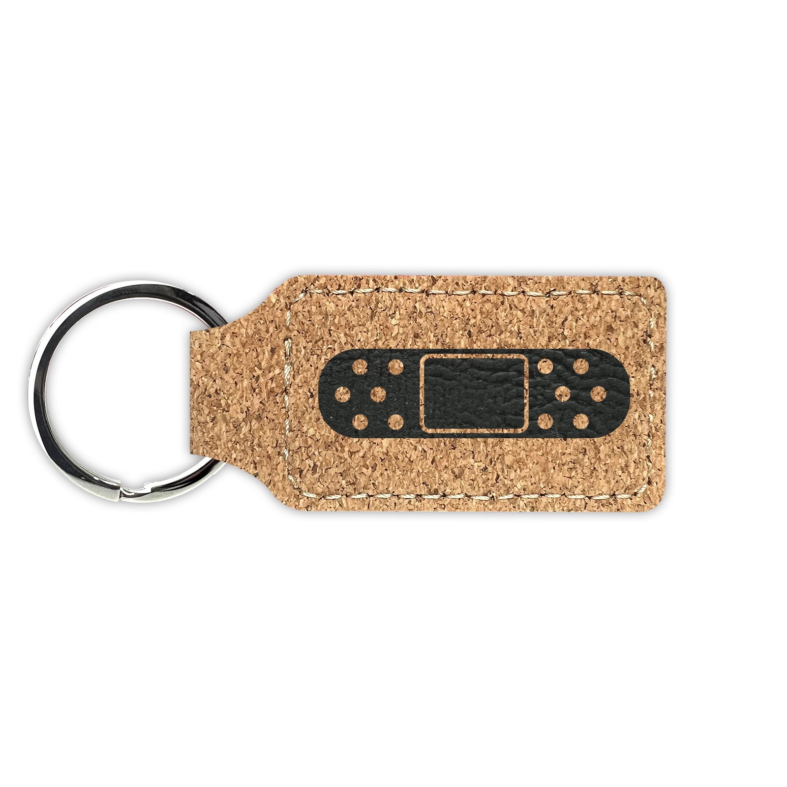 Damage Repair Keychain Leatherette Rectangle - Laser Engraved - Many ...