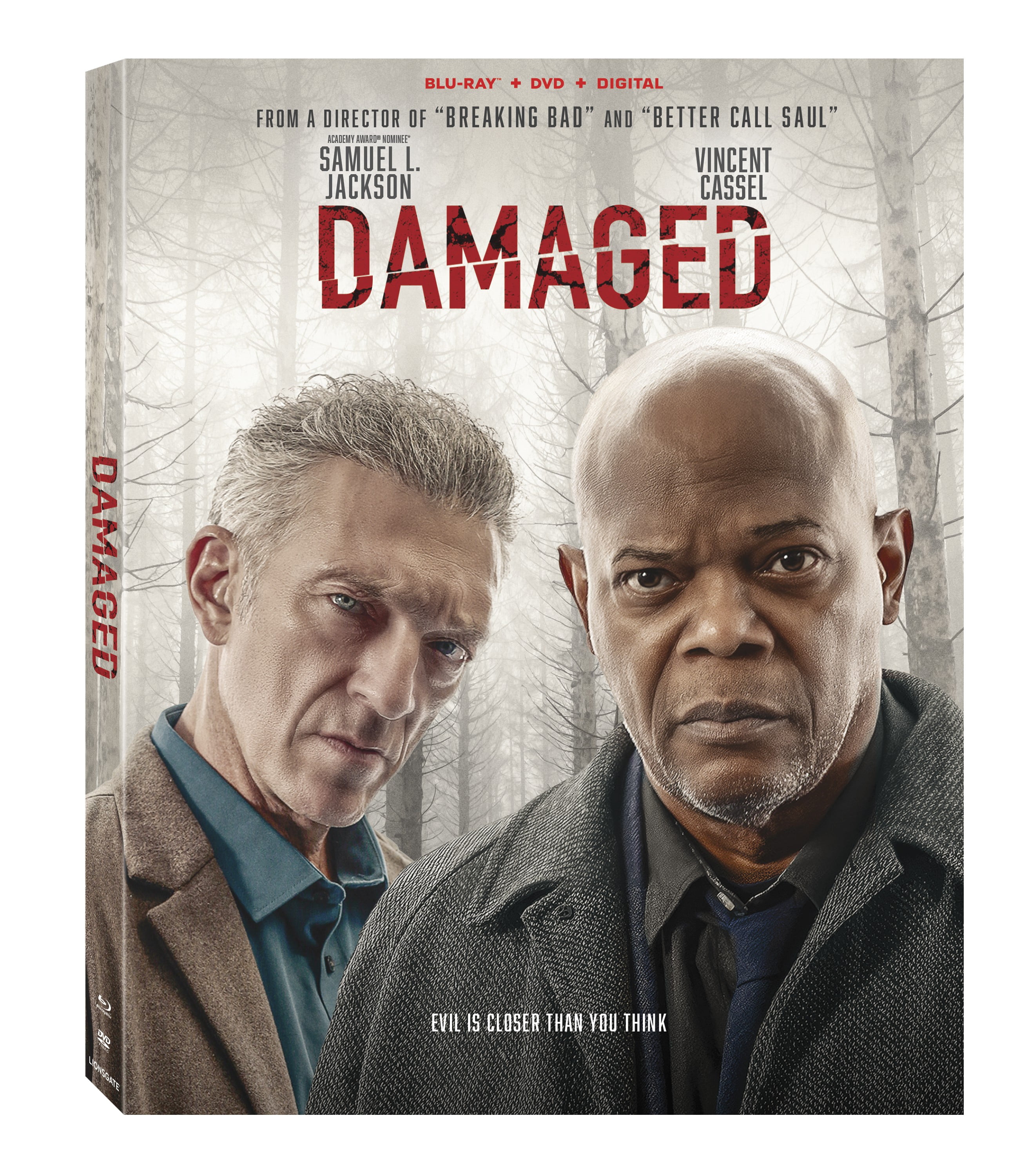 Damaged (Blu-ray + DVD + Digital) Lionsgate - Walmart.com