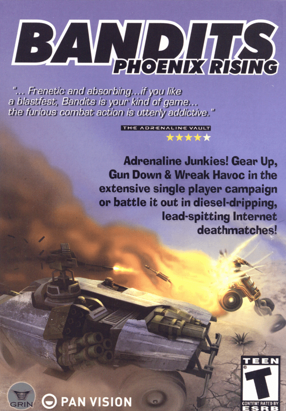 Damaged Box Deal - Bandits Phoenix Rising Classic CDRom Combat Action ...