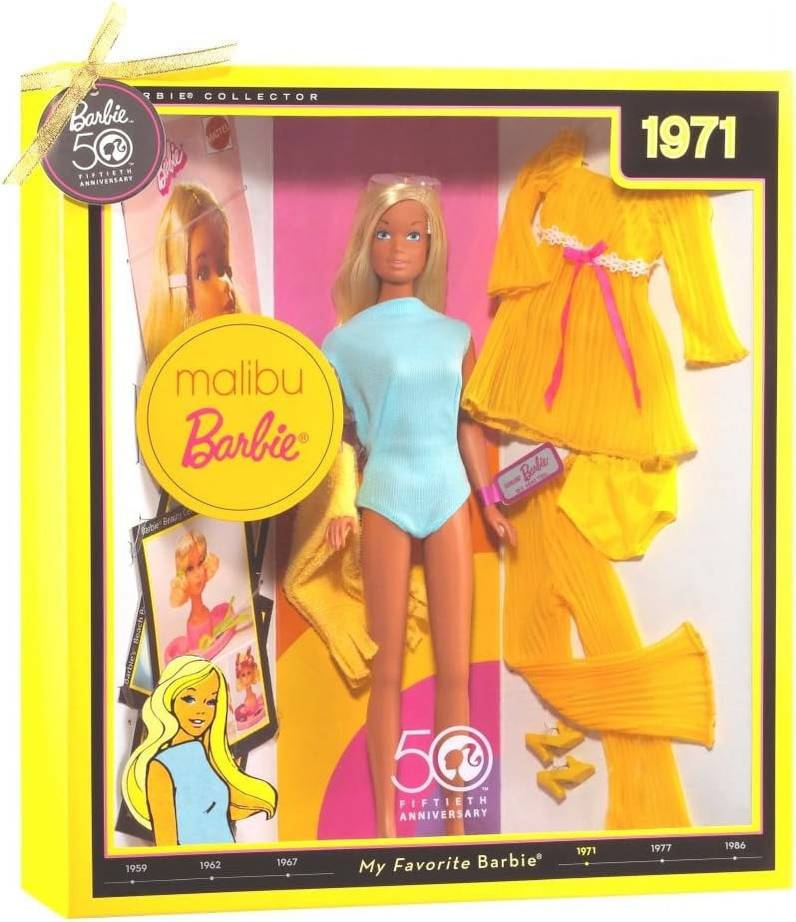 Damaged Box Special - Barbie My Favorite Time Capsule Malibu 50th ...
