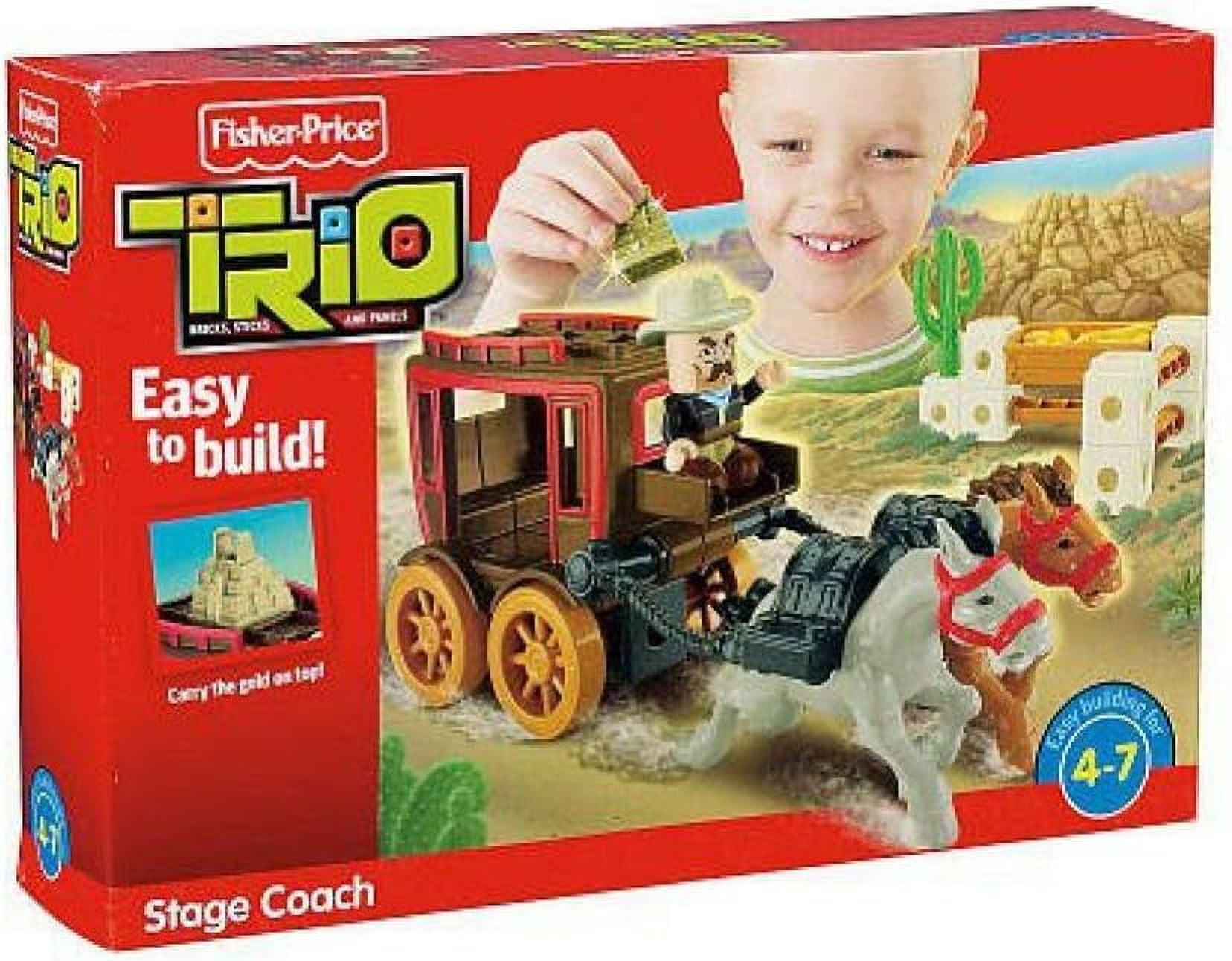 Damaged Box Special - Trio Stagecoach Building Set - Easy Building ...