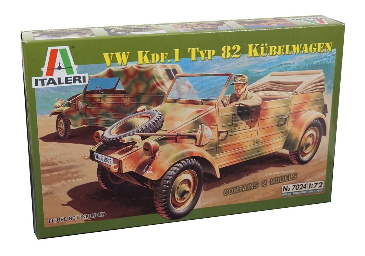 Damaged Box Special - V.W. KDF 1 TYP 82 Kubel-wagen - 1:72 Scale Model ...