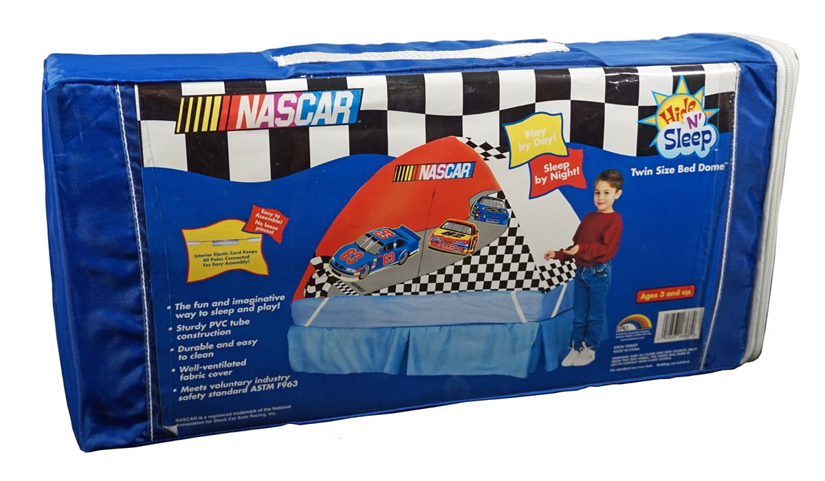 Damaged Packaging Special - Nascar Racing Twin Size Bed Dome Tent ...