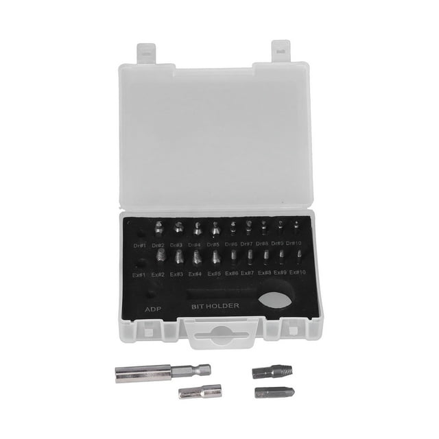 Damaged Screw Extractor High Speed Steel Broken Bolt Removing Tool for ...