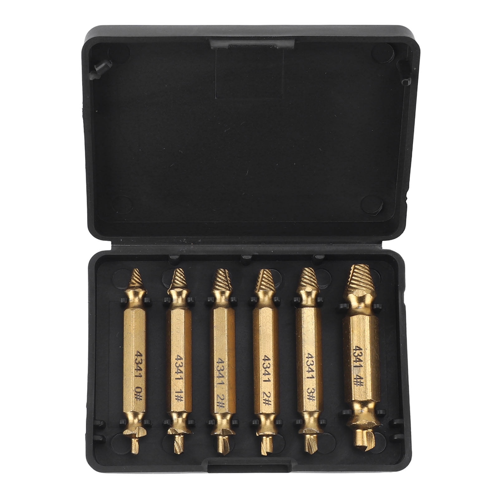 Damaged Screw Extractor Set Broken Stripped Remover Screws Removal Tool ...