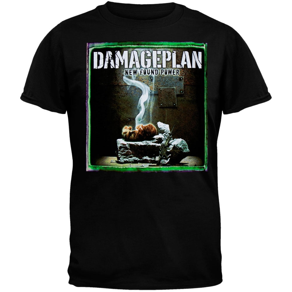Damageplan Men's New Found Power Short Sleeve T Shirt - Walmart.com