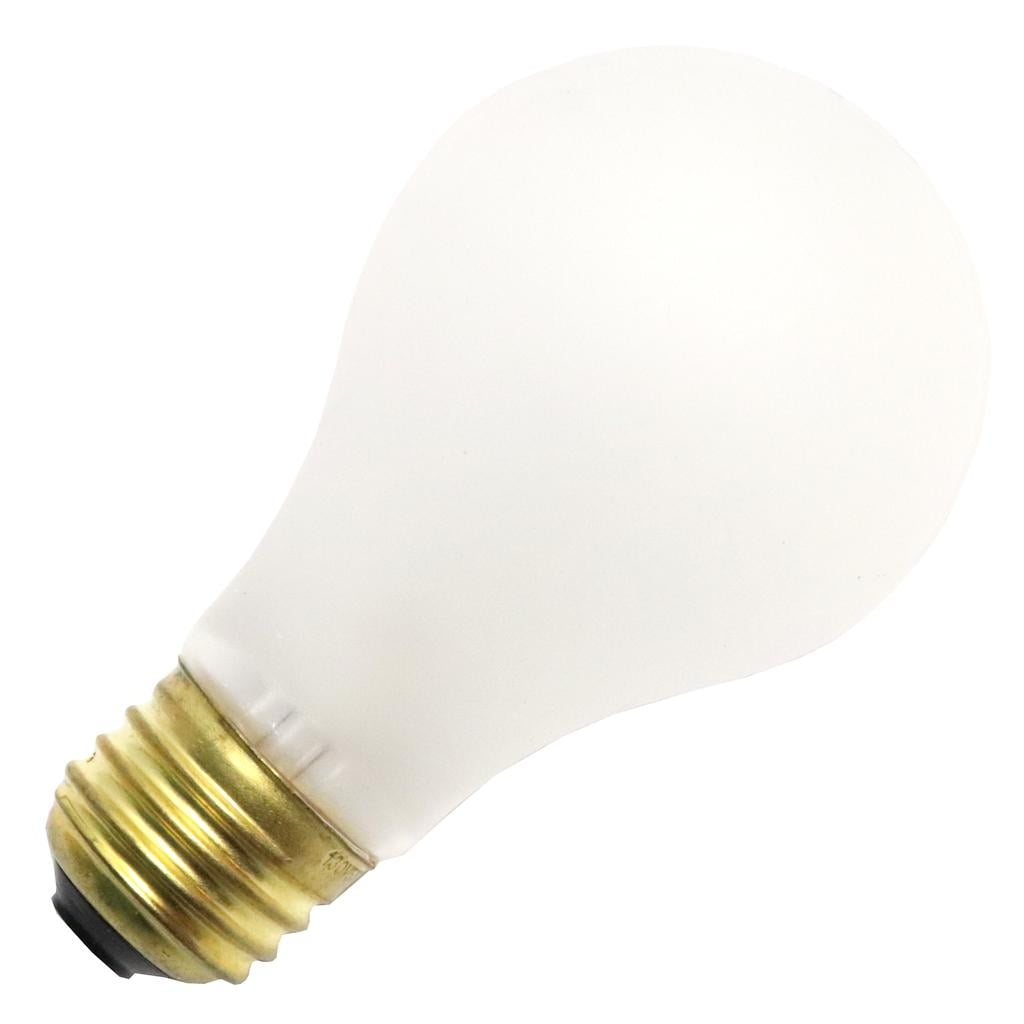 Damar 27328 - 50A19IFRS/SS 130V SAF-SHIELD A19 Light Bulb - Walmart.com