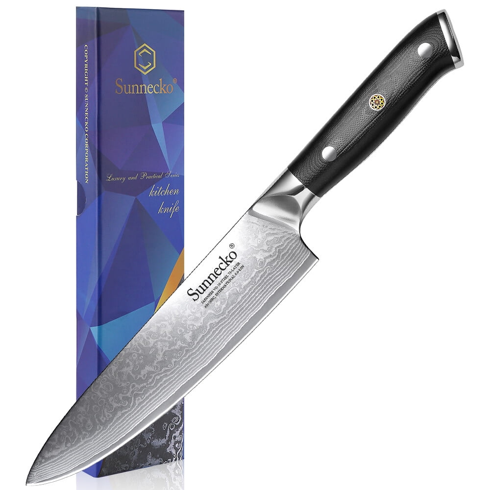 Damascus 8 inch Men Chef's Knife VG10 Japanese Kitchen Knives Cutting ...