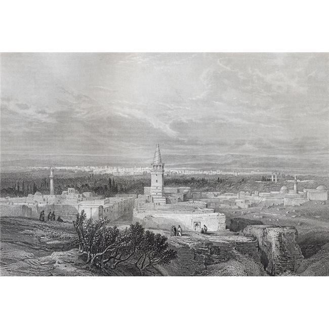 Damascus Engraved by J. H. Kernot After A Drawing by W. Telbin From A ...