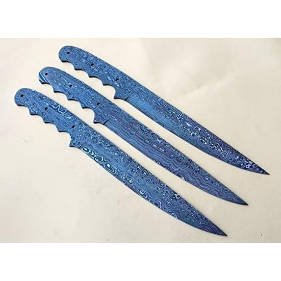 Damascus Steel Fillet Knife Blade for Knife Making Diy Professional ...