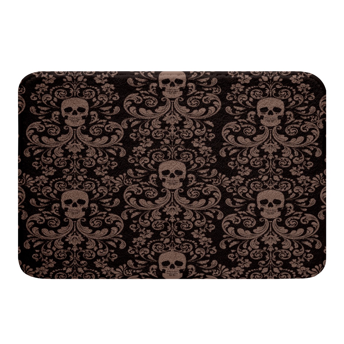 Damask Gothic Area Rug Adults Antique Victorian Bath Mat 16"x24",Burnt ...