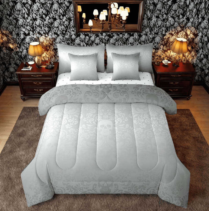 Damask Gothic Bedding Set Adults Antique Victorian Bed in a Bag King ...