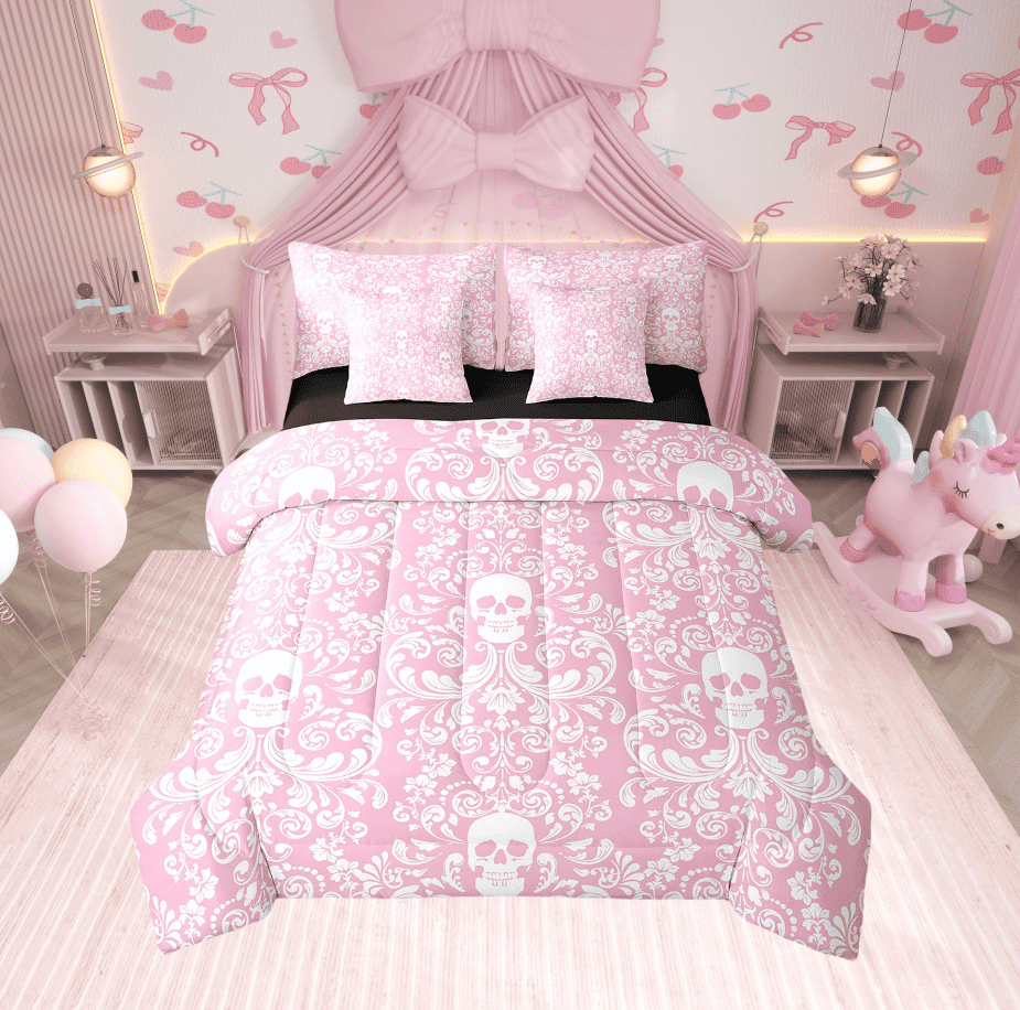 Damask Gothic Bedding Set Adults Antique Victorian Bed in a Bag Queen ...