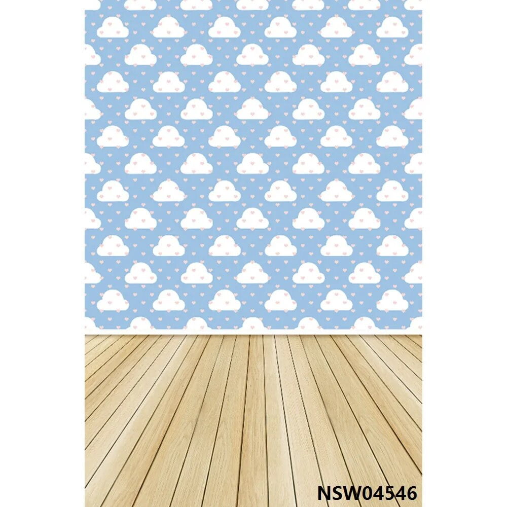 Damask Pattern Wall Wooden Floor Portrait Photography Backgrounds ...