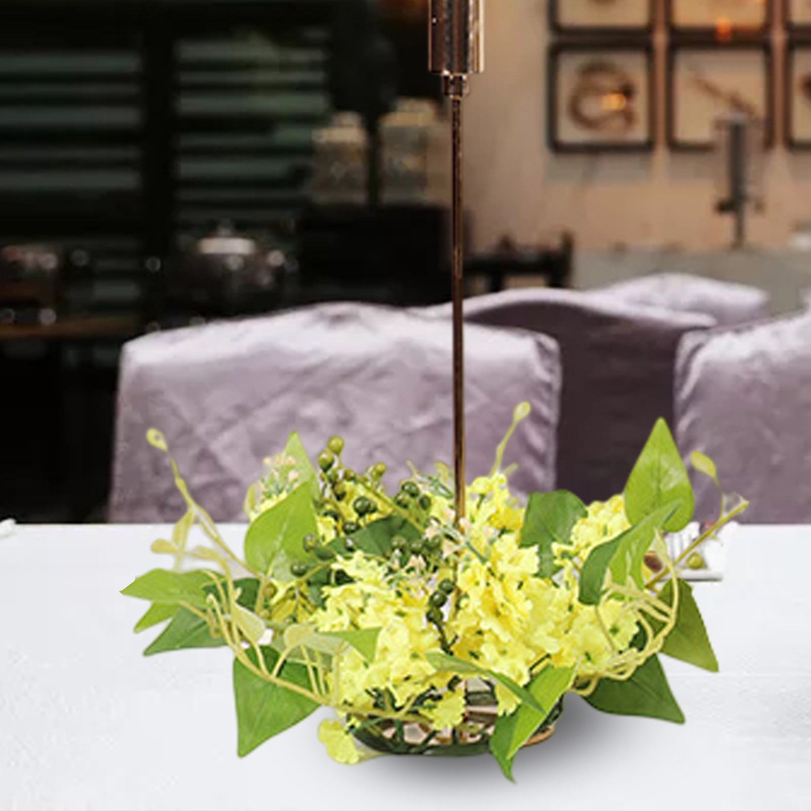 Damask Rose Candle New Simulation Hyacinth Flower Decoration Candle ...
