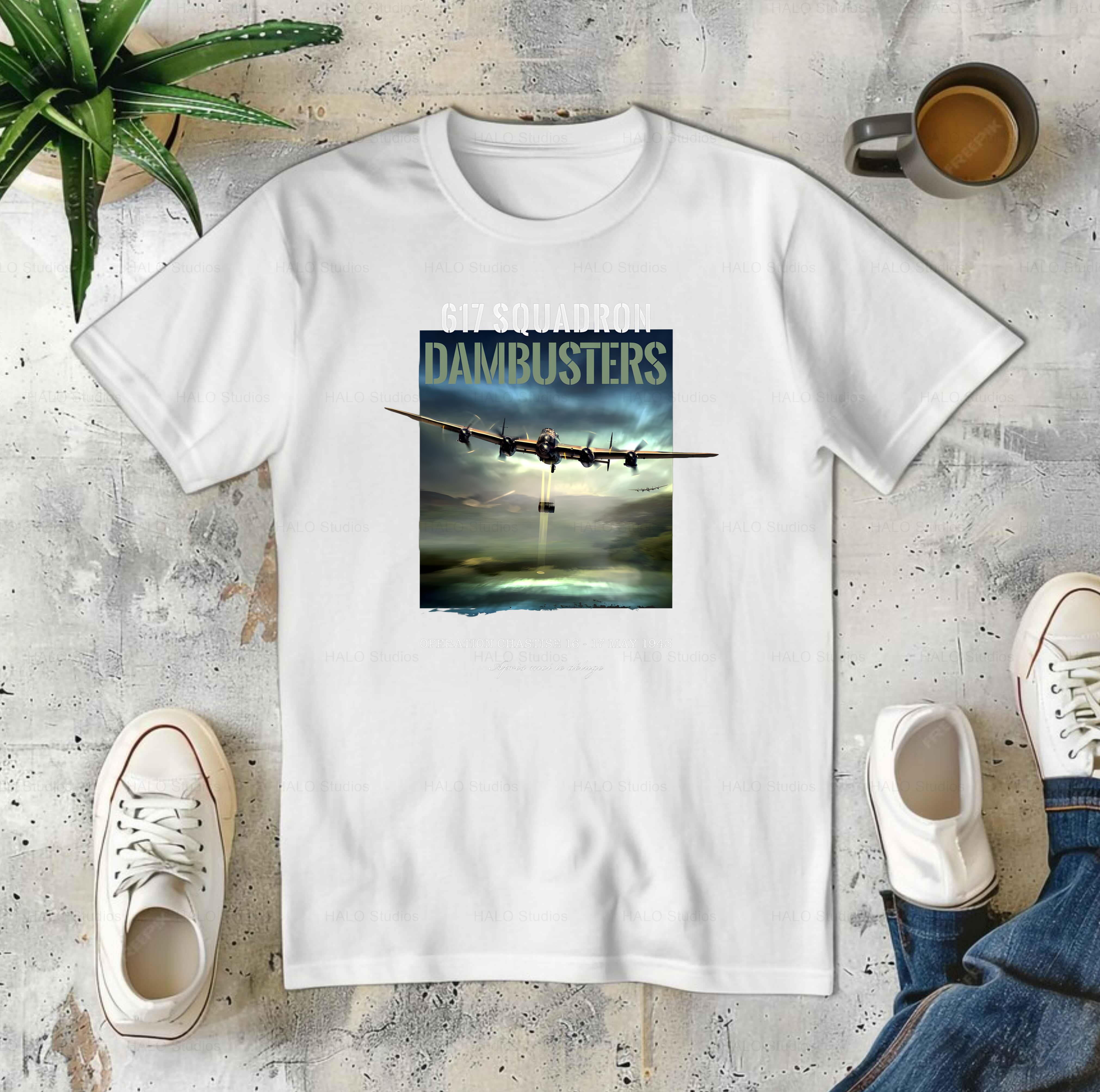 Dambusters 617 Squadron WWII Tribute Operation Chastise RAF Shirt, for ...