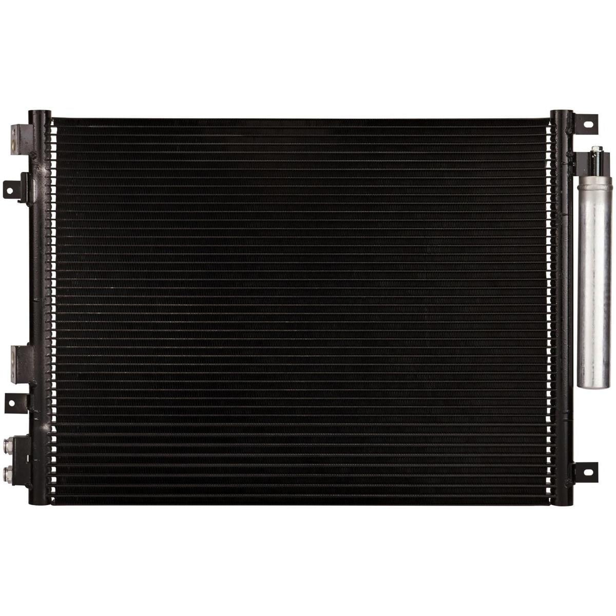 Damcidoi 1pc A/C Air Conditioning AC Condenser 1 Row All Aluminum V8 ...
