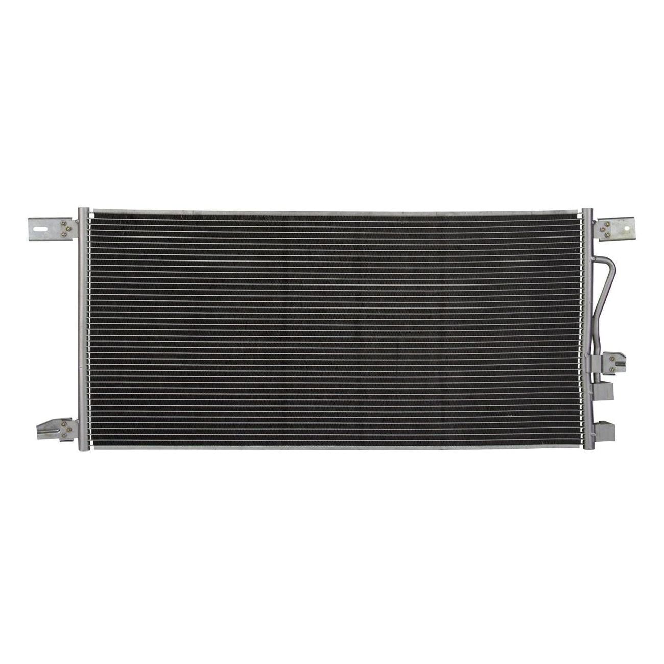 Damcidoi 1pc A/C Air Conditioning AC Condenser 1 Row All Aluminum V8 ...