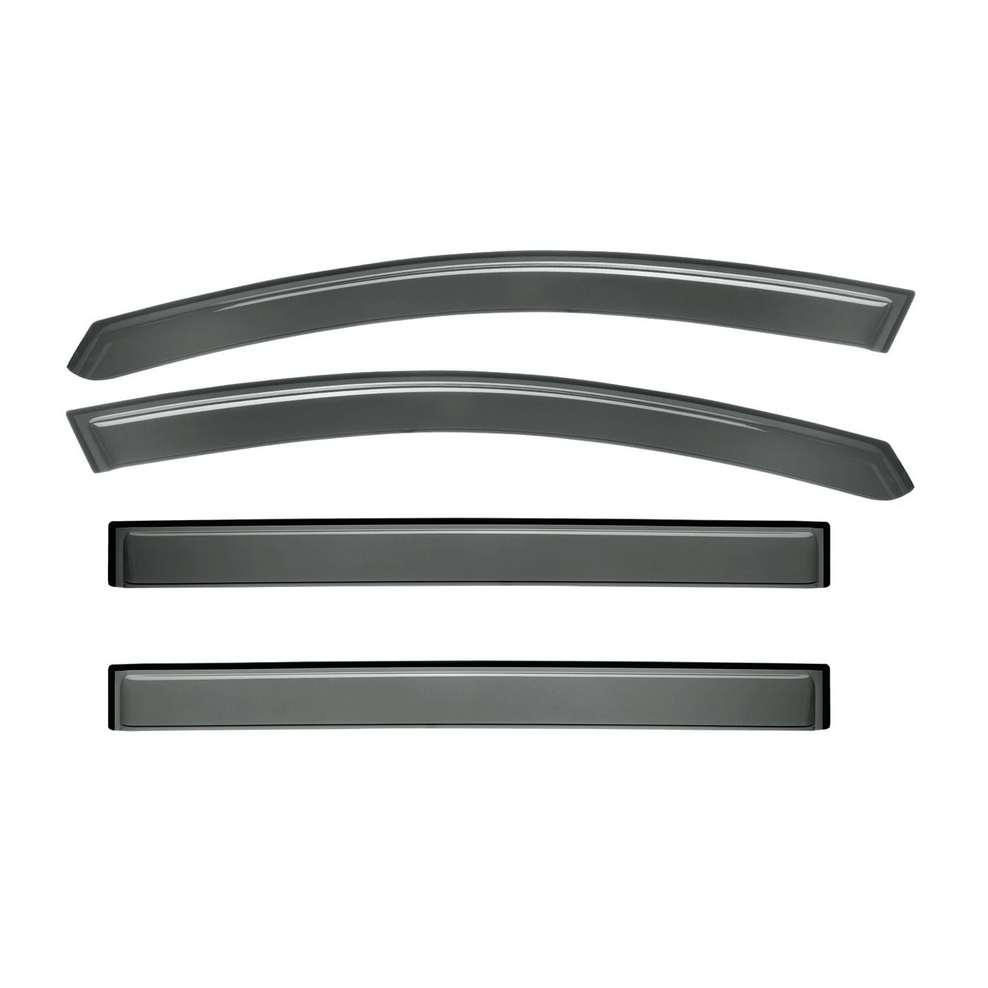 Damcidoi 4pcs Sun Rain Wind Deflectors Door Window Visors Outside Mount ...